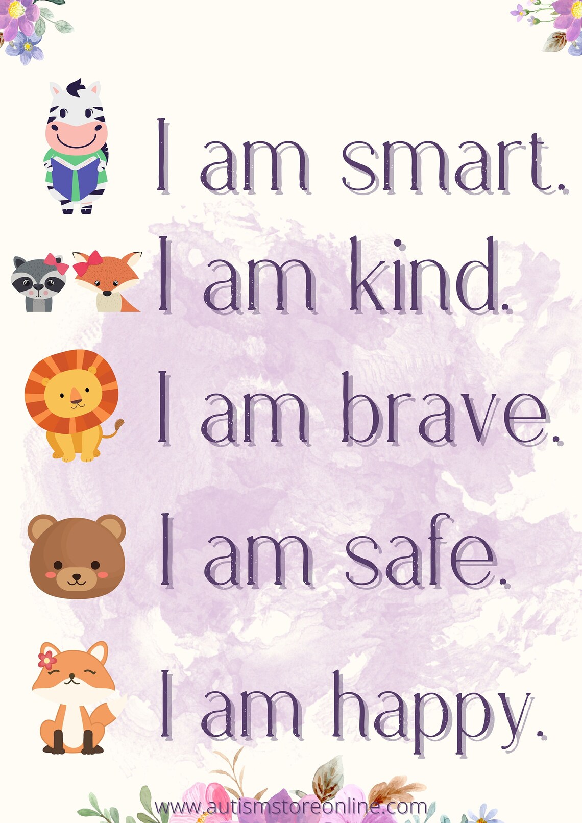Classroom Decoration, Positive Affirmations, Kids Decor, Autism, SPED ...