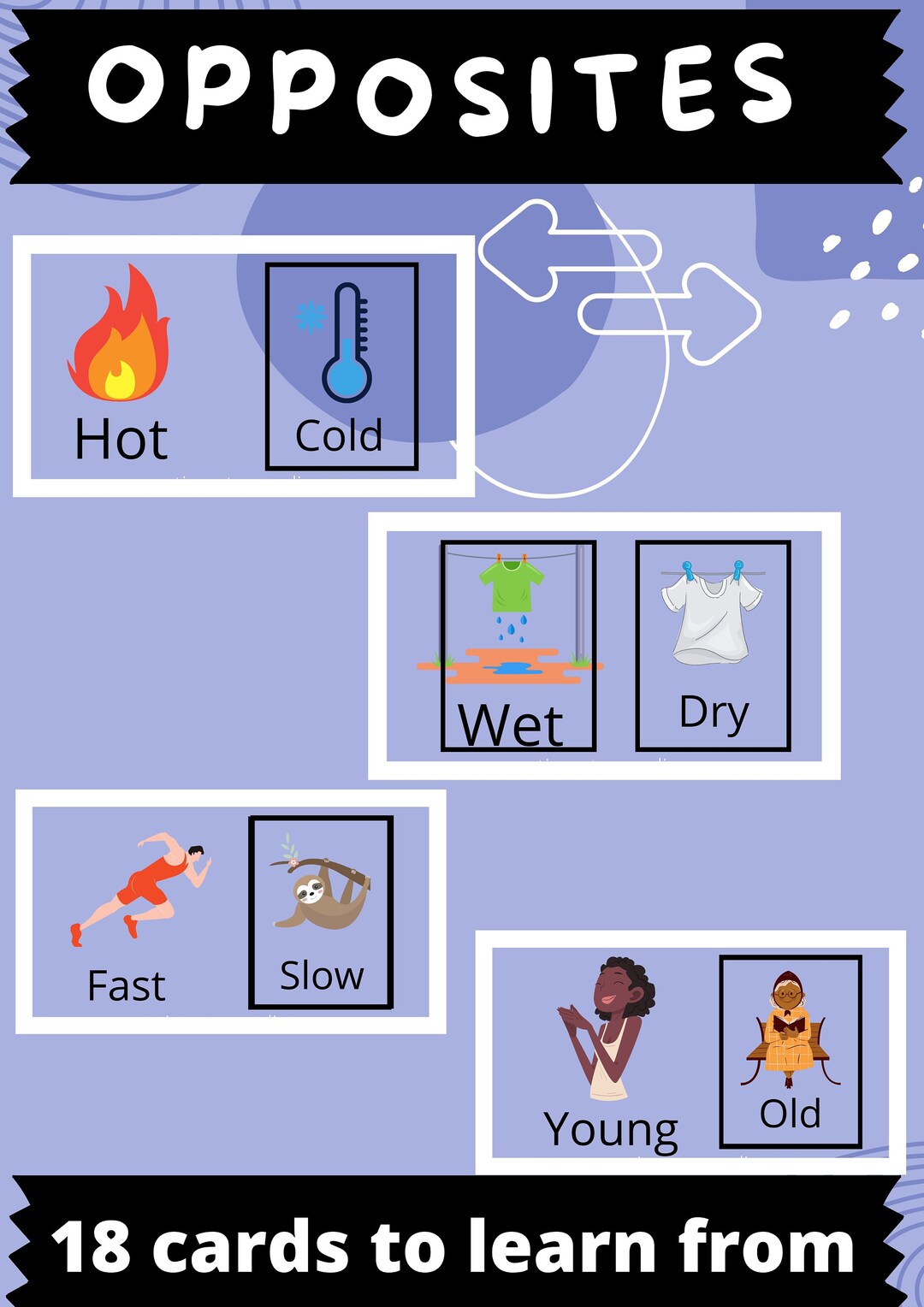 Teaching Opposites / Autism / SPED / Special Education - Etsy