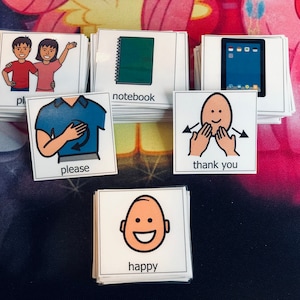 PECS Visuals, Laminated, Non Verbal, Apraxia, Autism, Autistic ...