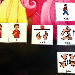 PECS Visuals, Laminated, Non Verbal, Apraxia, Autism, Autistic ...