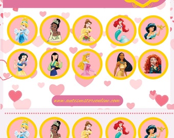 Princess Token Board - Etsy