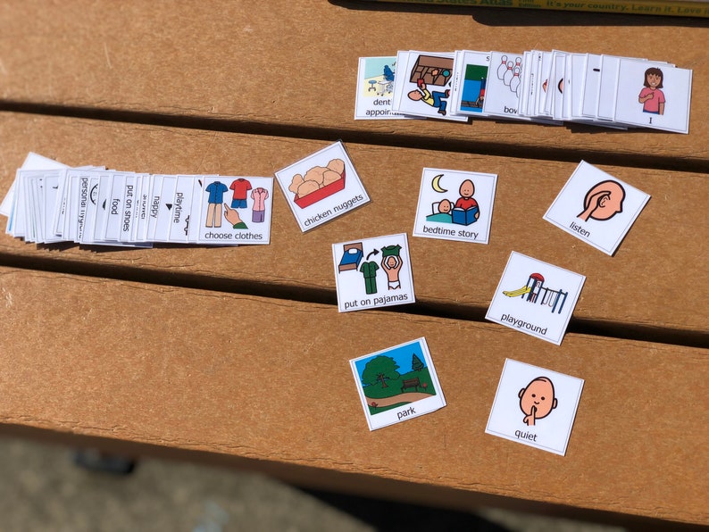 PECS Visuals, Laminated, Non Verbal, Apraxia, Autism, Autistic ...