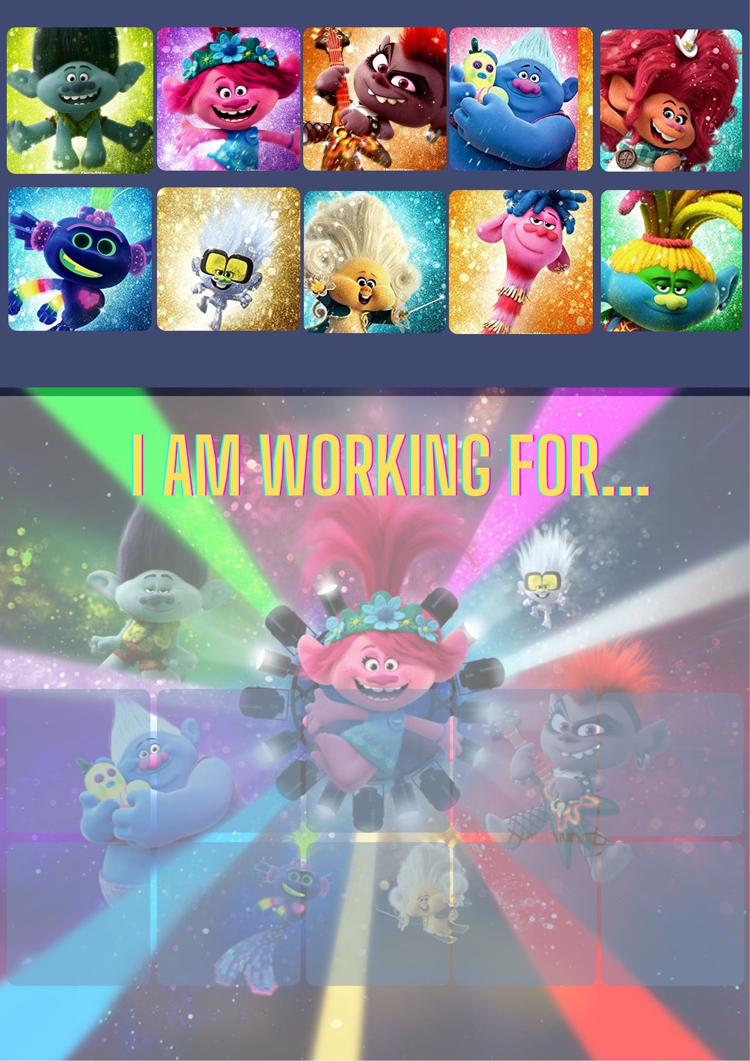 Token Board, Token System, Trolls, Token Chart, Potty Training, Sped ...