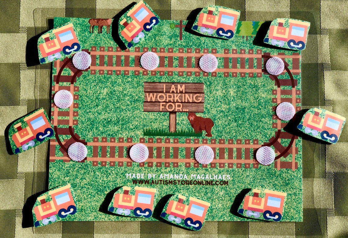 Token Board / Token System / Trains Token Board / Token Economy ...