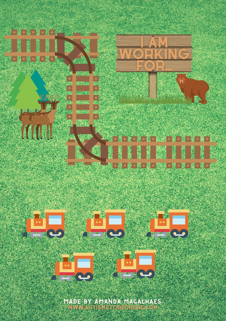 Trains Token Board, Token System, Token Economy, Token Chart ...