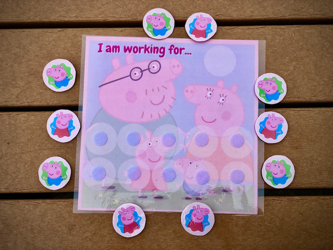 Token Reward Chart / Token Board / Potty Training / Reinforcement ...