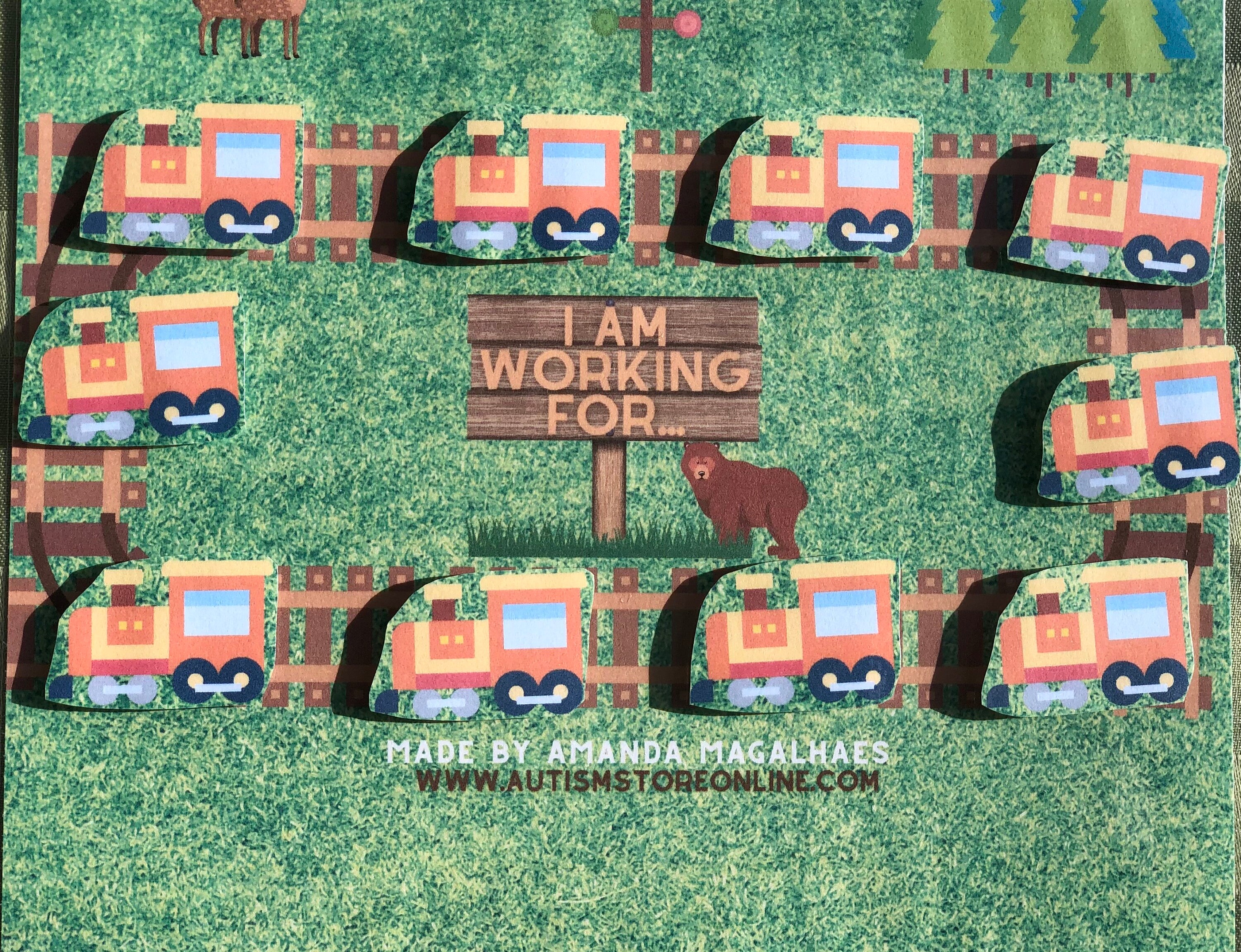 Token Board / Token System / Trains Token Board / Token Economy ...