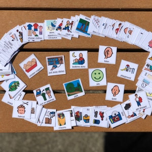 PECS Visuals, Laminated, Non Verbal, Apraxia, Autism, Autistic ...