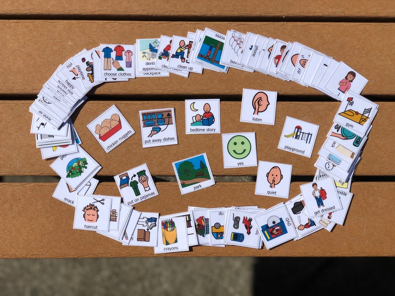 PECS Visuals, Laminated, Non Verbal, Apraxia, Autism, Autistic ...