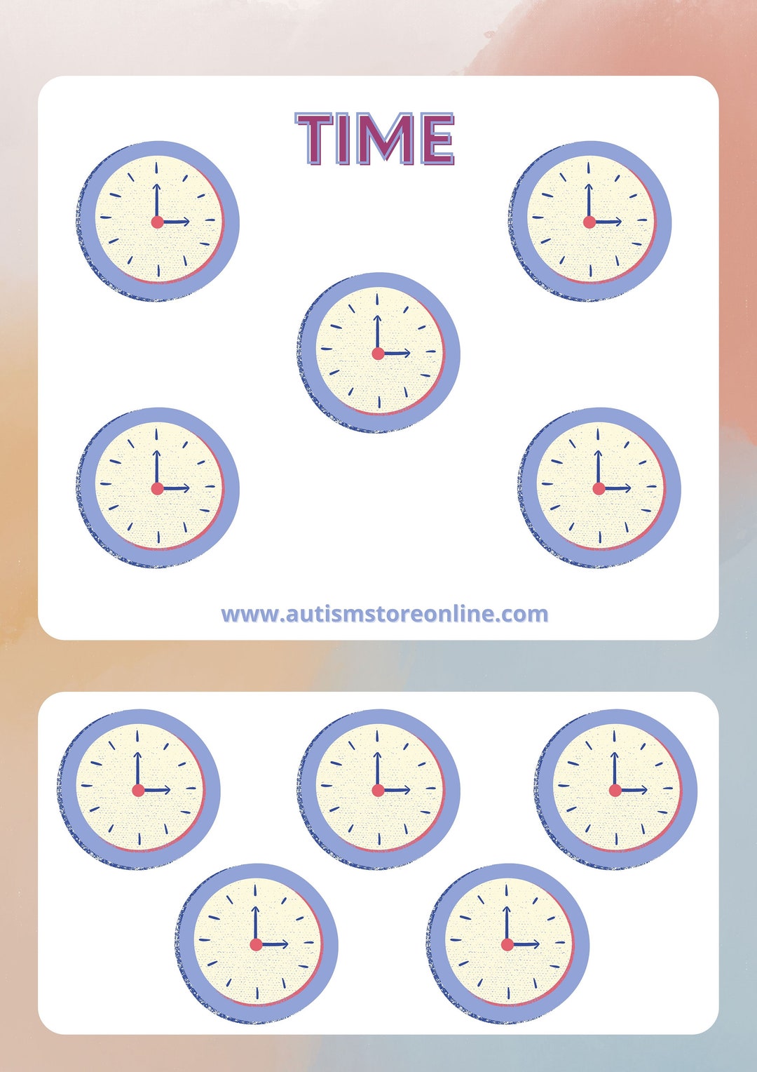 5 Tokens Token Board / Token Economy / SPED / Special Education / Timer ...