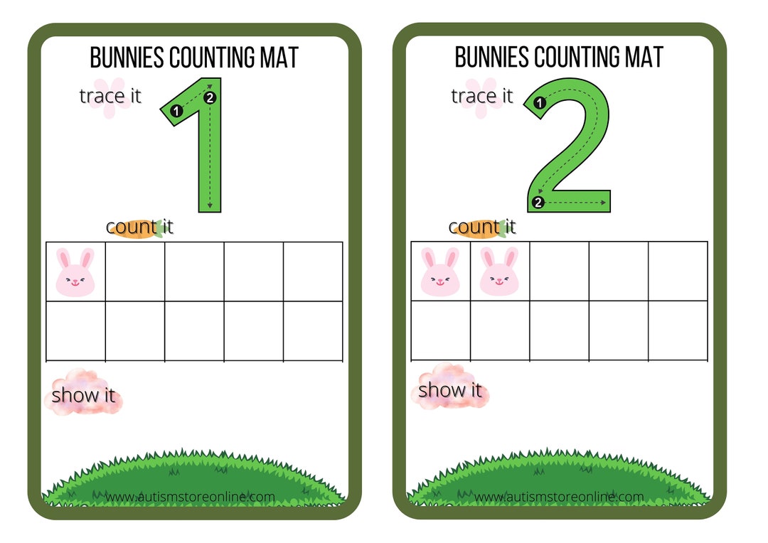Counting Activity, Math With Manipulatives, Easy Math, Math Center ...