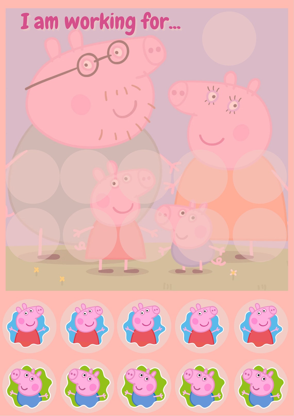 Token Board, Peppa Pig, Token System, Reinforcement, Potty Training ...