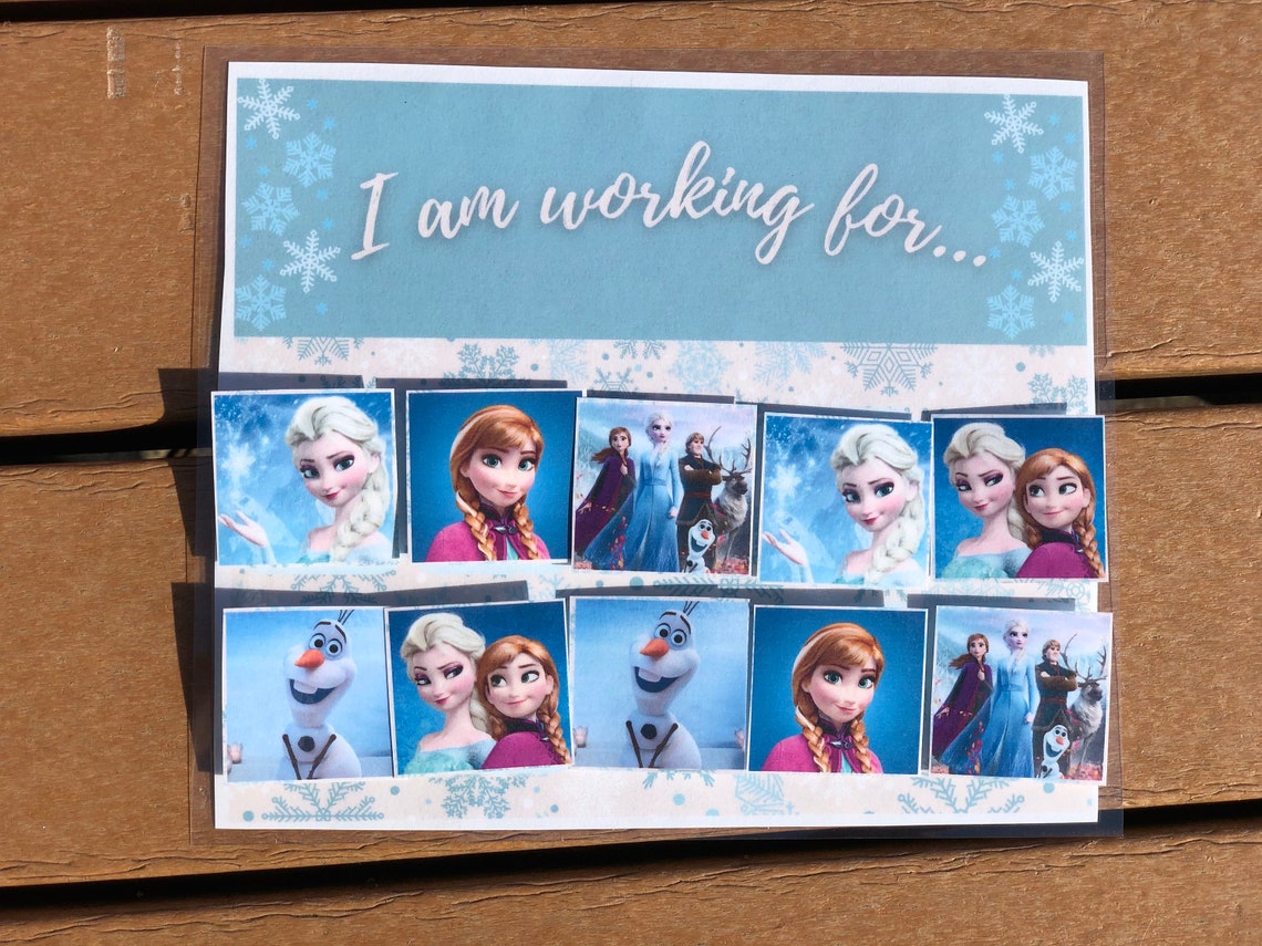 Token Reward Chart / Token Board / Rewards / Token System ...