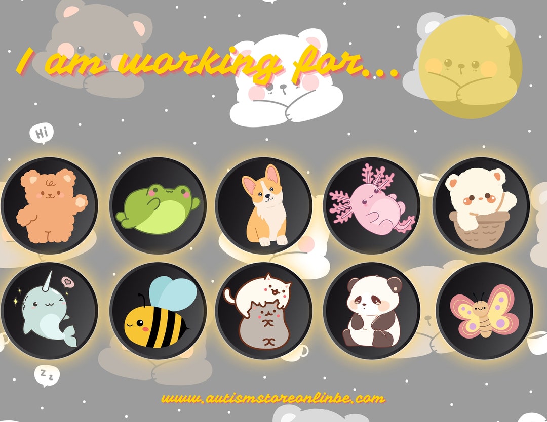 Token Board, Token System, Reinforcement, Kawaii Animals, Token Economy ...