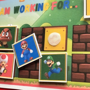 Token Board, Token Chart, Mario Token Economy, ABA, Autism, SPED - Etsy
