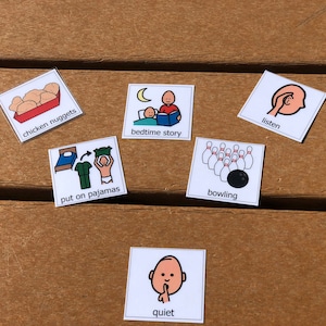 PECS Visuals, Laminated, Non Verbal, Apraxia, Autism, Autistic ...