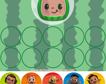 Cocomelon Potty Training Chart - Etsy Denmark