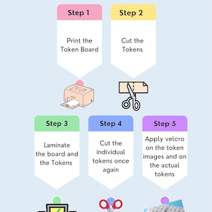 Token Board, Token Economy, Token Chart, Mario Token Board, 6 Tokens ...