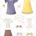 Printable Paper Doll Lulu PDF Digital Download-paper Toy-paper Craft ...
