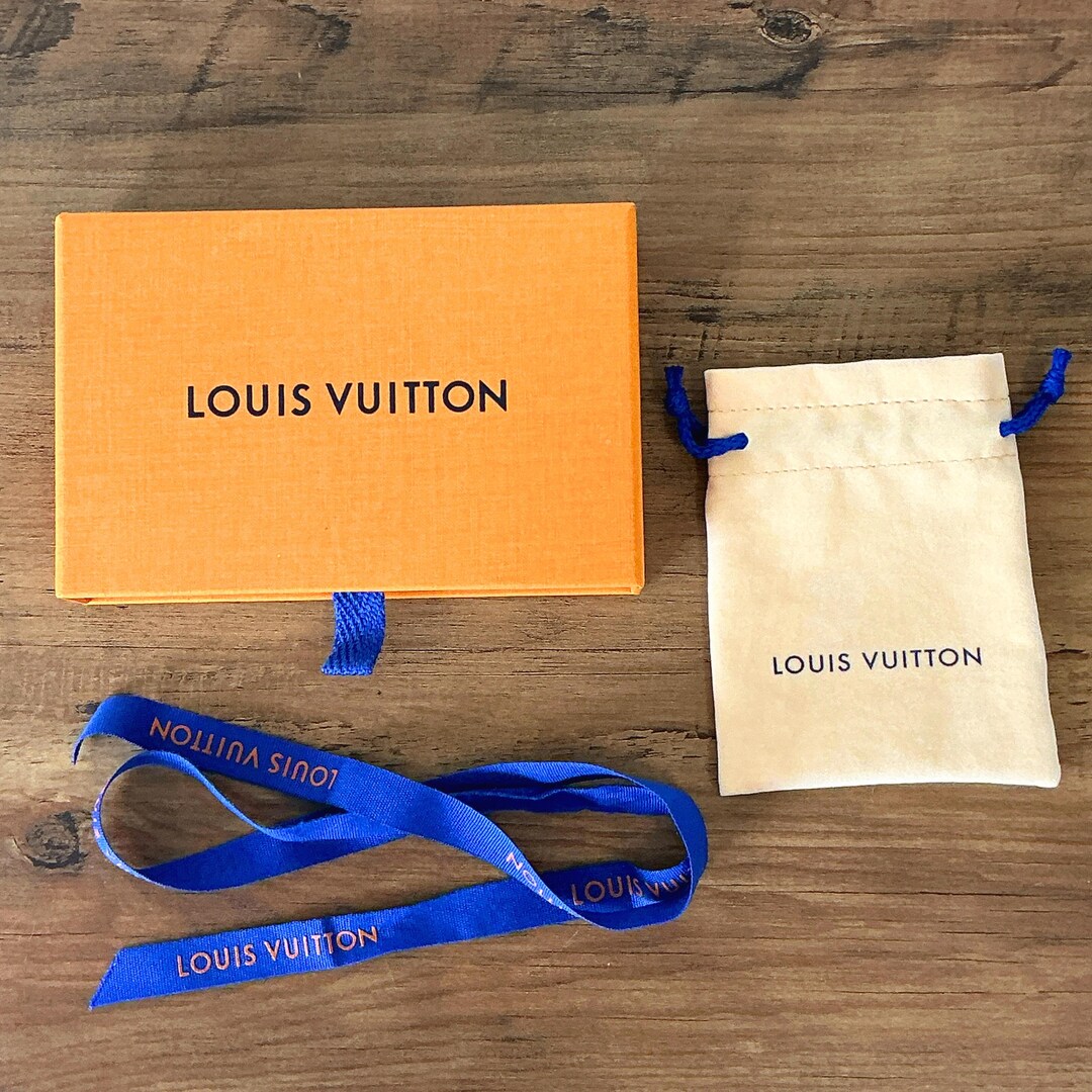Authentic Louis Vuitton Gift BOX, Jewelry Bag and Logo Ribbon. LV Bag ...