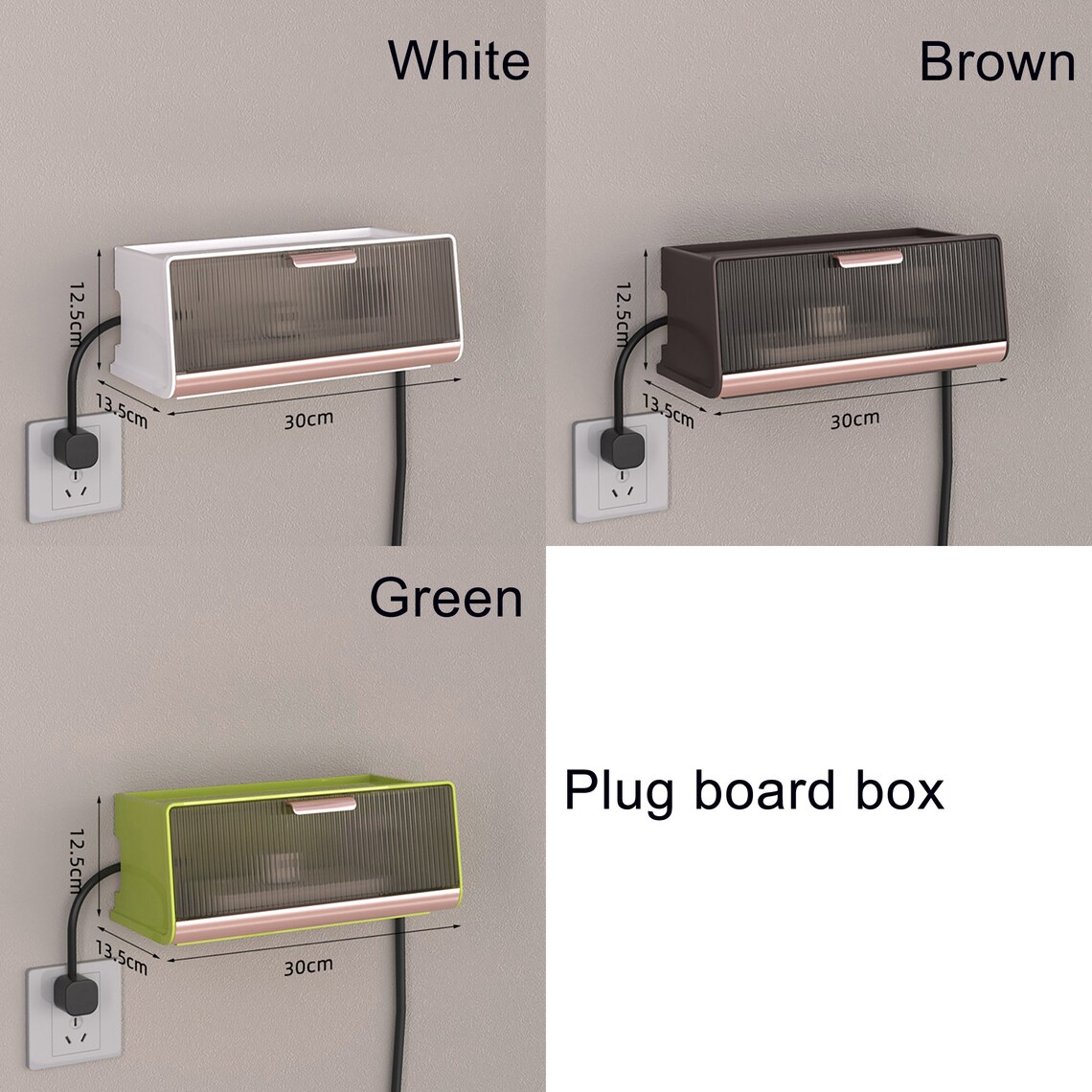 Wall Mounted Wifi Router Storage Box With Lid Router - Etsy Canada