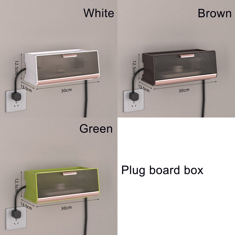 Wall Mounted Wifi Router Storage Box With Lid Router - Etsy Wall Mounted Wifi Router Storage Box With Lid Router - Etsy
