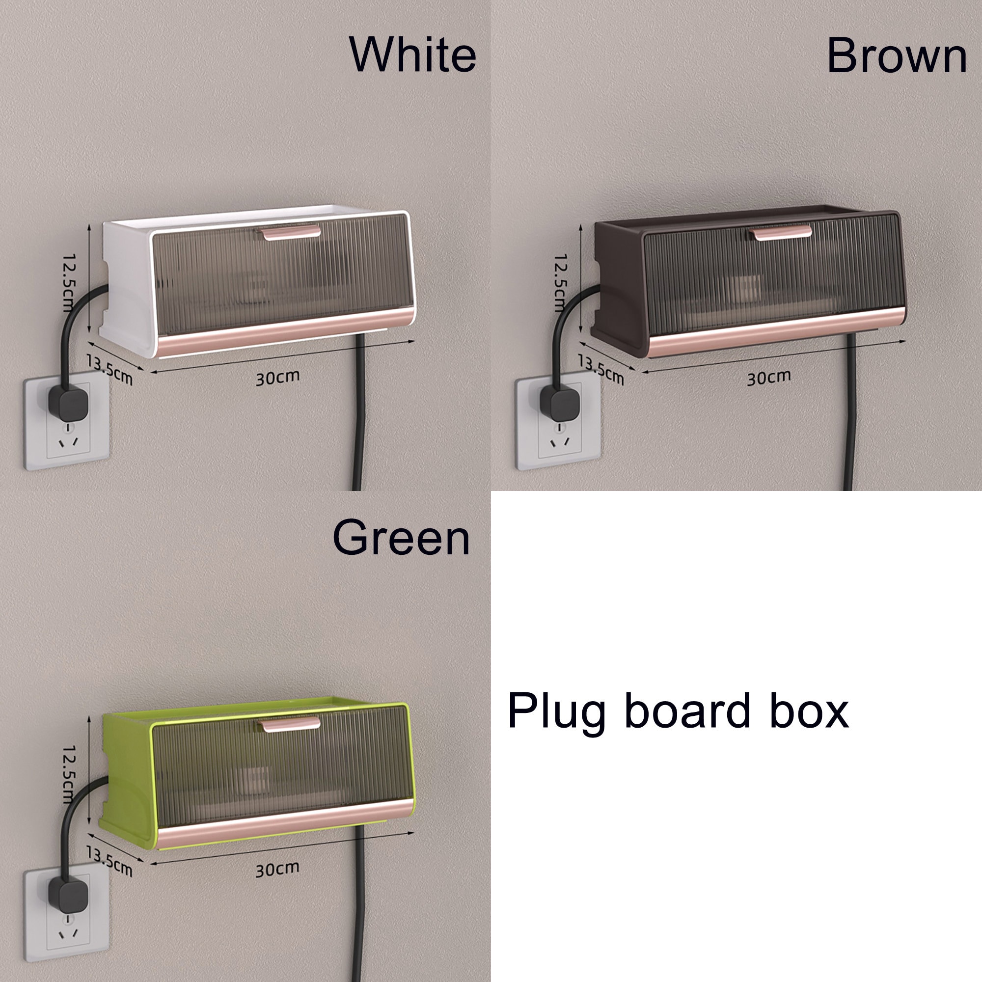 Wall Mounted Wifi Router Storage Box With Lid Router - Etsy Canada