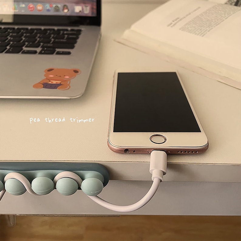 3 PCS Cute Bean Cable Organizer Cartoon Charging Cable - Etsy