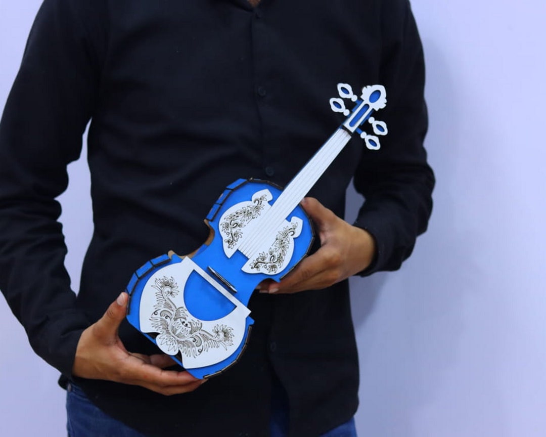 Laser Cut Wooden Guitar, Laser Cut Violin, Laser Cut Violin, Cnc Cut ...