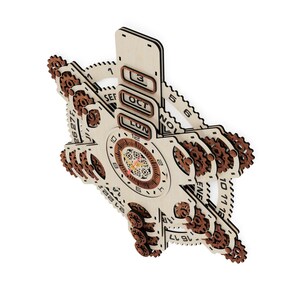 Calendar Clock With Gears for Cnc Laser Cutting, Perpetual Calendar and ...