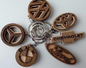 Car Keychains for Laser Cutting, Car Brand for Cnc Cutting, Dxf, Ai ...