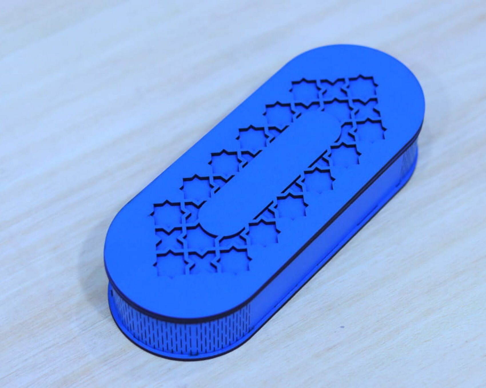 Wooden Packing Box With Rounded Corners: Digital Design for 3mm Laser ...