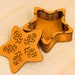 Enchanting Laser Cut Wooden Star-shaped Box With Lid: A Celestial Gift ...