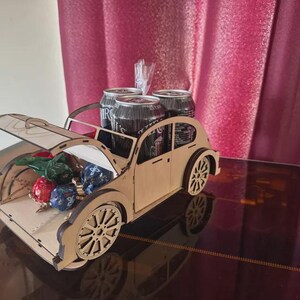 Beer and Candy Car Bocho Botanero File 3mm for Laser Cutting Digital ...