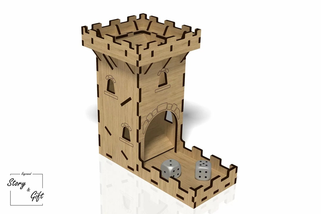 Laser Cutting Dice Castle, Laser Cutting Dies, Laser Cutting Templates ...
