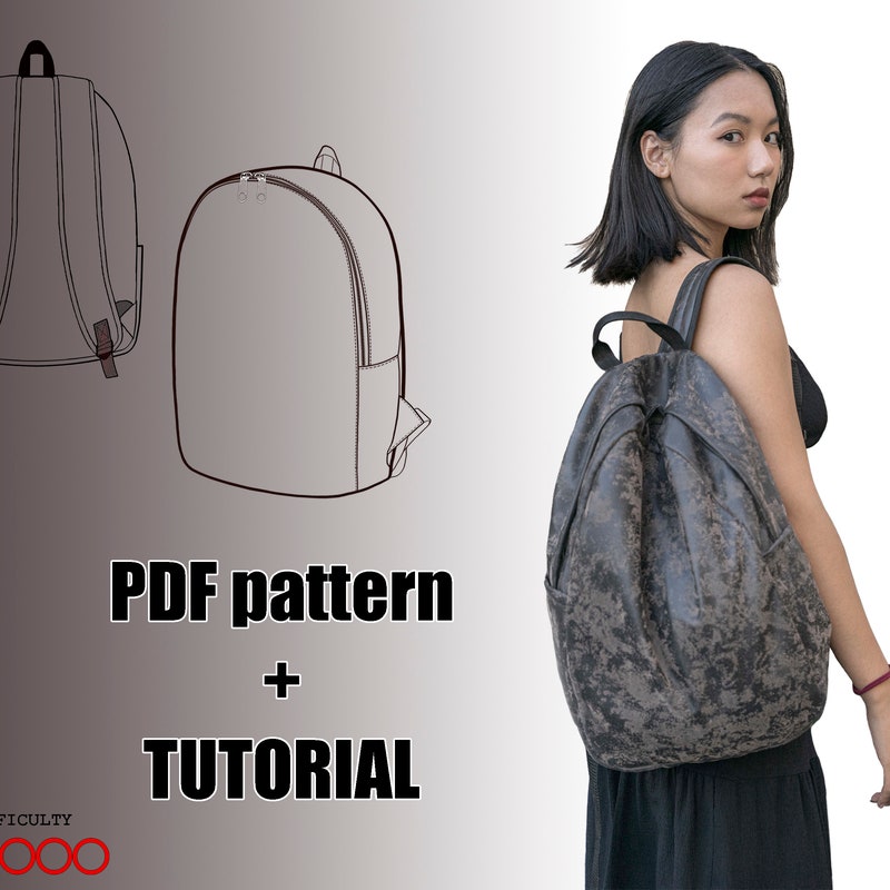 Backpack Sewing Pattern - Etsy