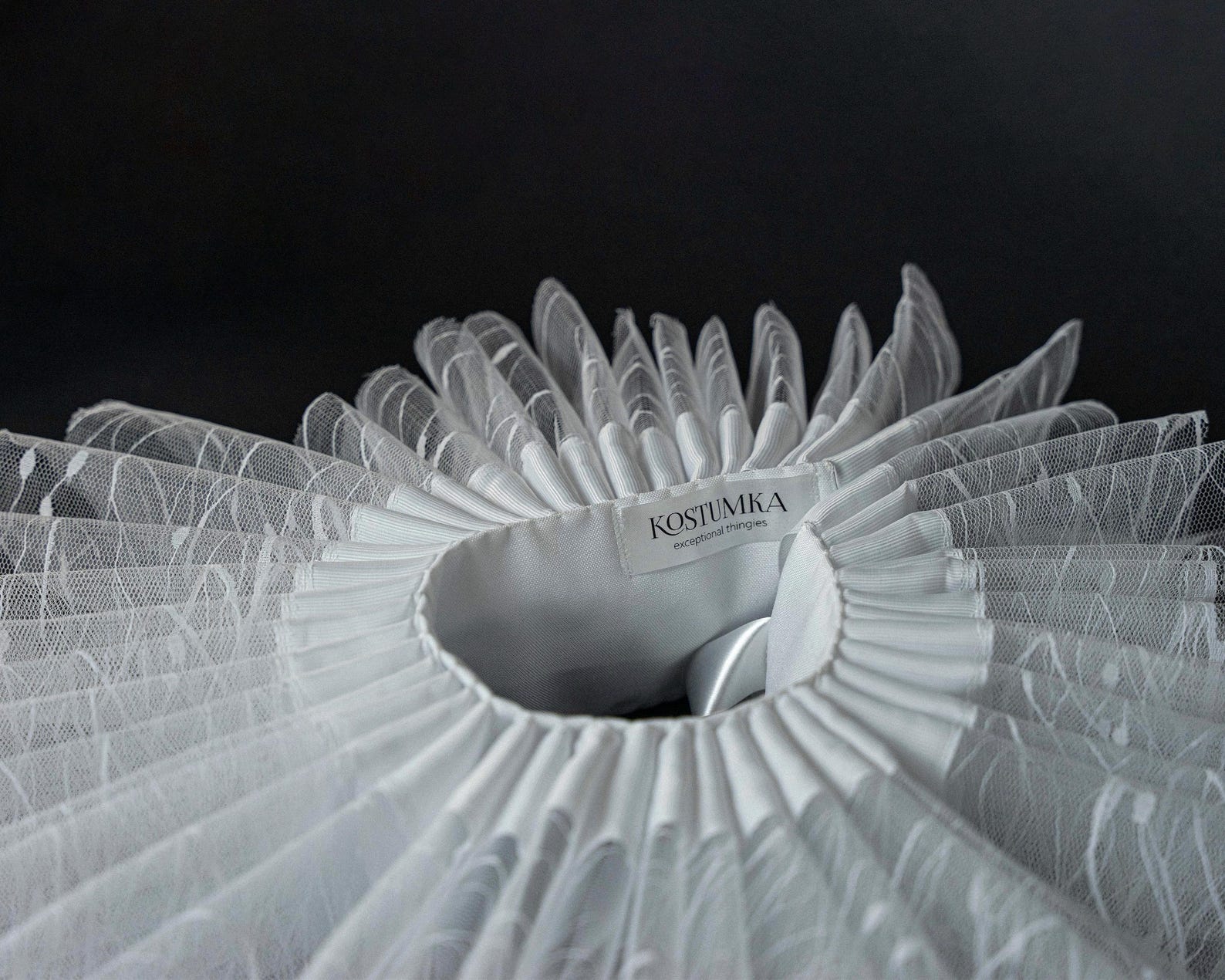 Elizabethan Ruff - White Collar - Costume Accessories - Historical ...