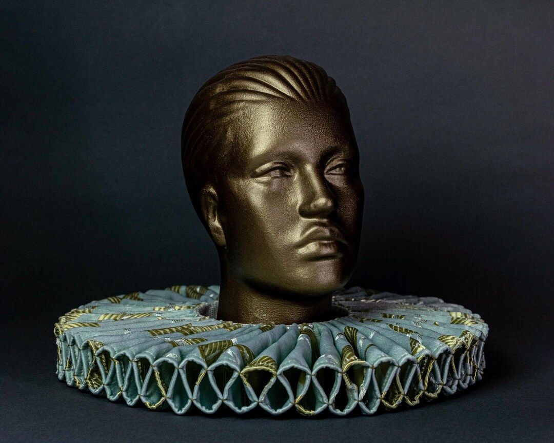 Elizabethan Neck Lace Collar - Historical Tudor Ruffled Gorguera ...