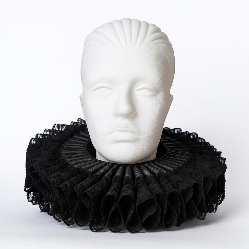 Ruffle Collar - Etsy