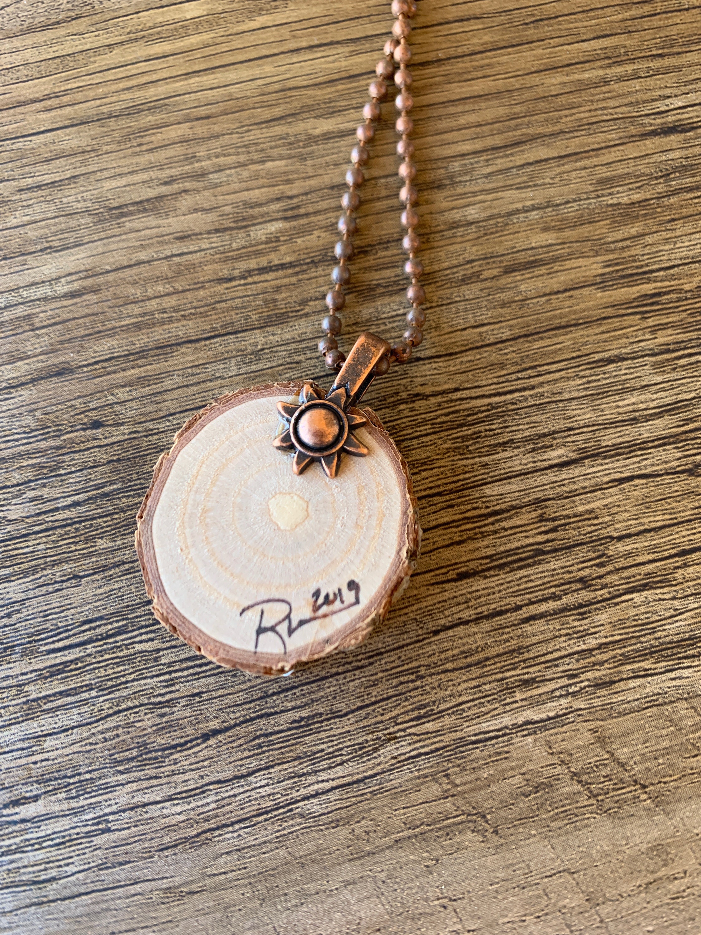 Tree Necklace | Wood Pendant | Enchanted Tree | Whimsical Jewelry - Etsy