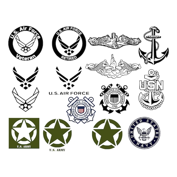 Military Logos Vector