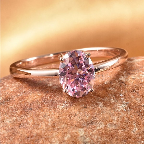 Pink Moissanite - Etsy