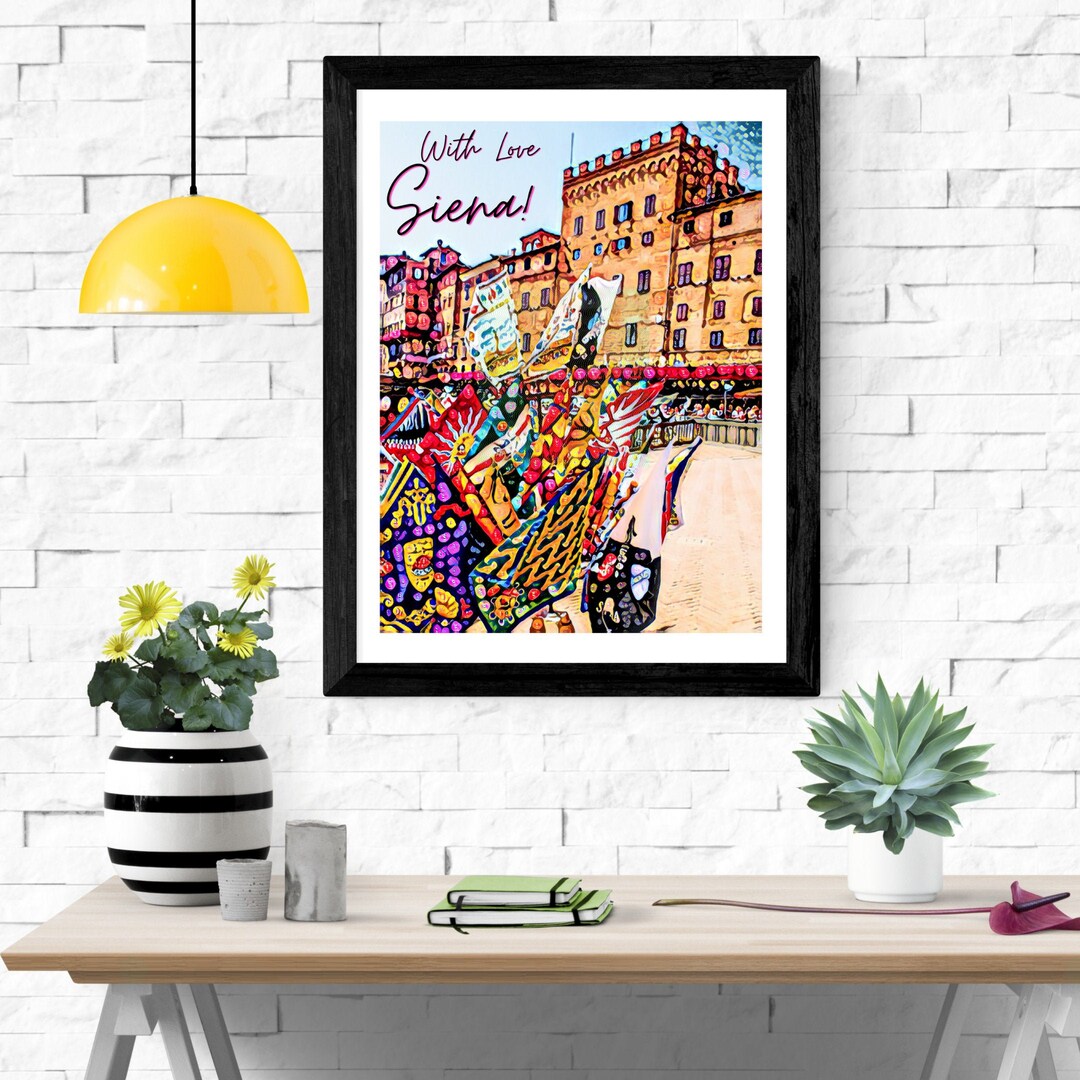 Siena Palio, Contrada Flags, Tuscany Digital Download - Etsy