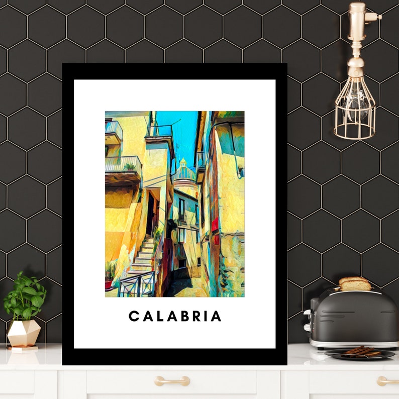 Calabria, Italy Poster Digital Download - Etsy