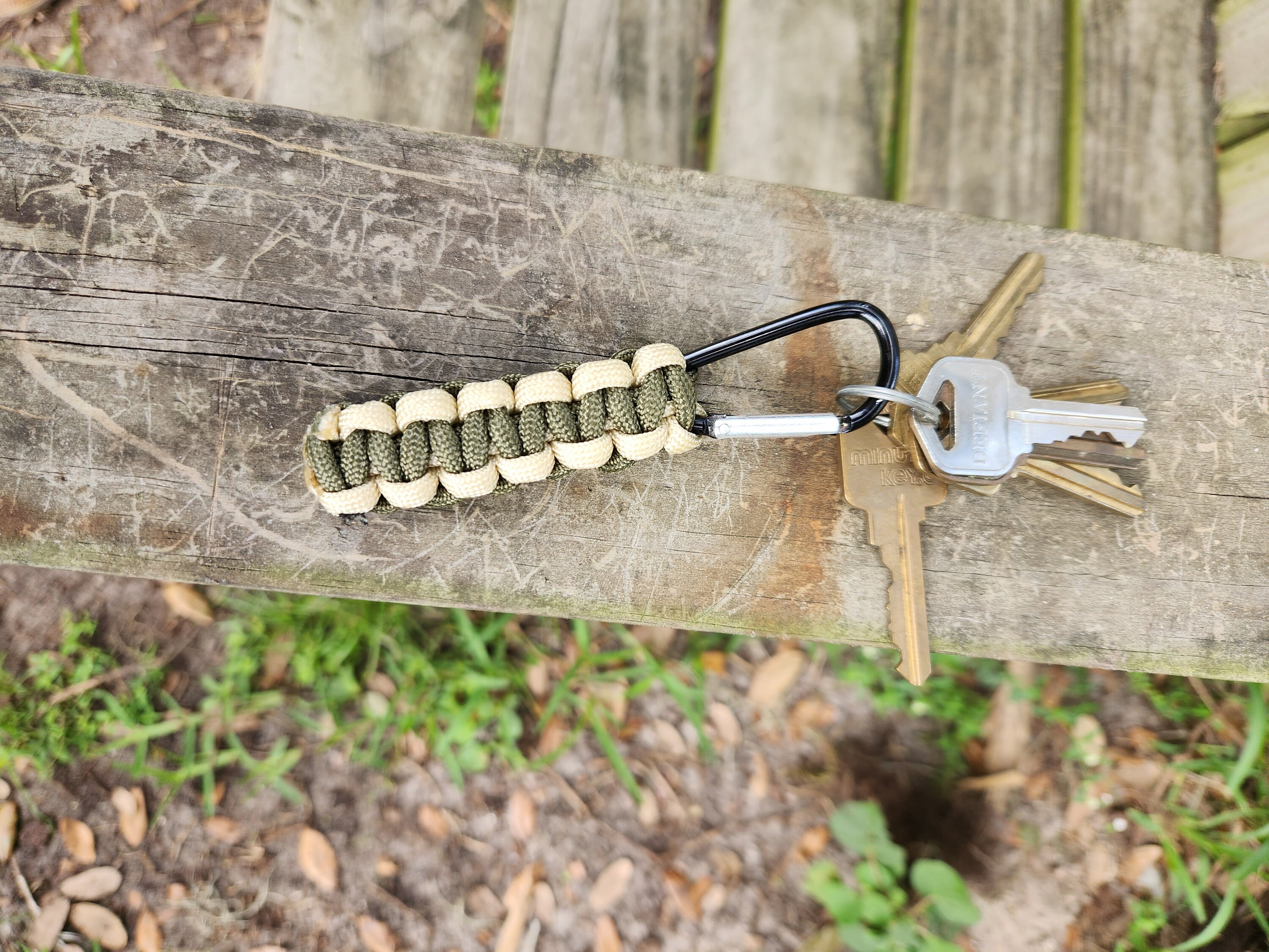 Paracord With Carabine, Keychain, Men's, Women's, Key Chain, Outdoor ...