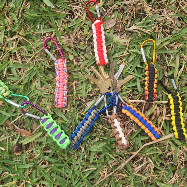 Paracord Keychain - Etsy