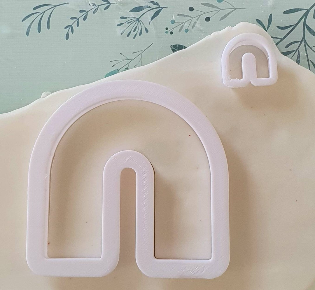 Rainbow Cutter 4cm - 9cm Cookie Cutter/ Fondant Icing Cutter/clay ...