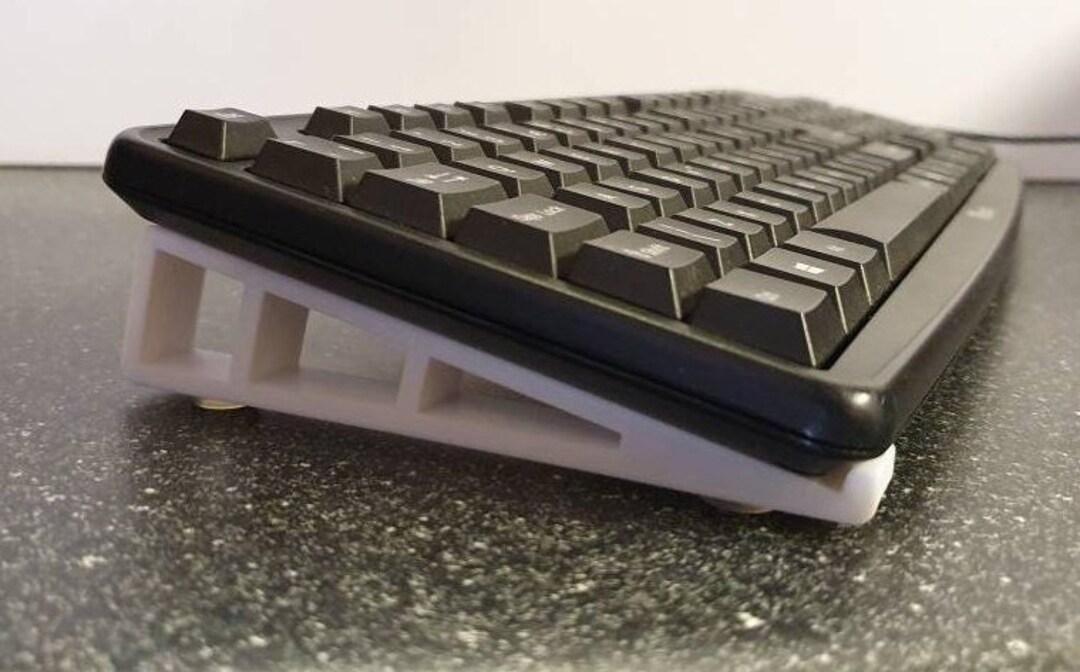 Our Comfortable Ergonomic Angled Keyboard Riser Feet / Stands - Etsy