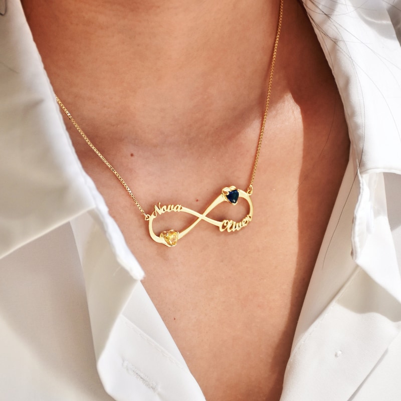 Infinity Necklace - Etsy