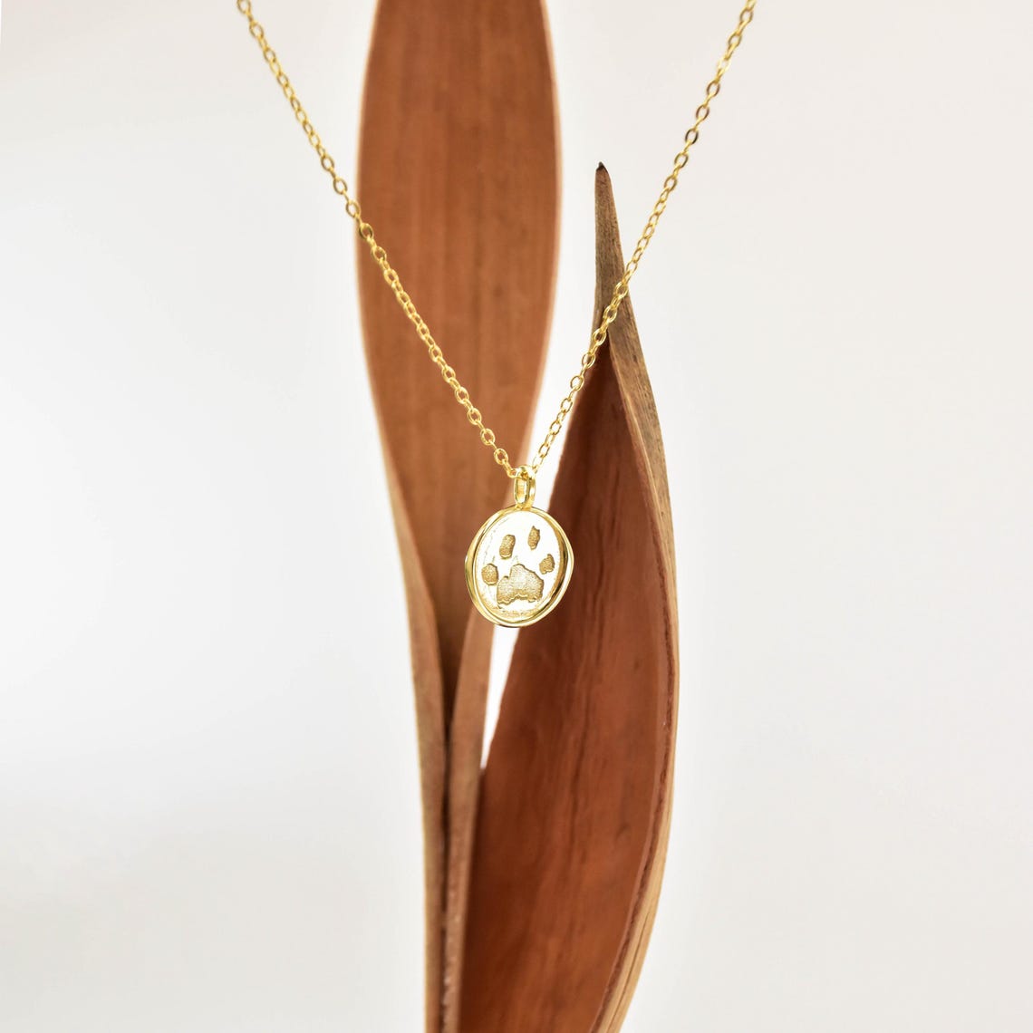 Actual Fingerprint Necklace, Wax Seal Necklace, Gift for Her ...